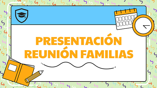 Presentación reunión familias | Plantillas de Genially